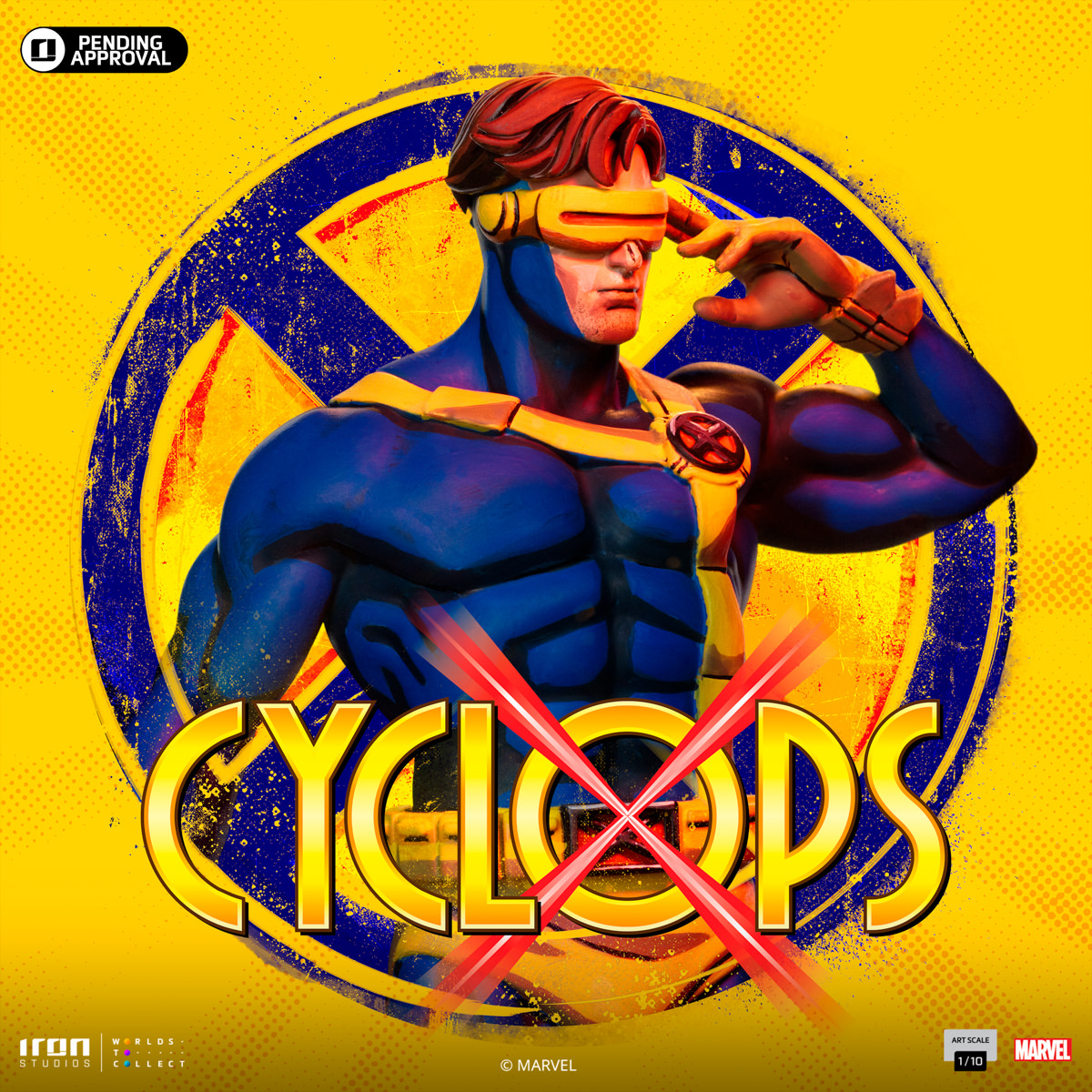Iron Studios X-Men 97 Cyclops Art Scale Statue | Fanboy Collectibles